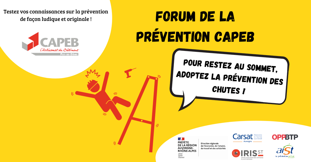 Forums de la prévention CAPEB ・ CAPEB
